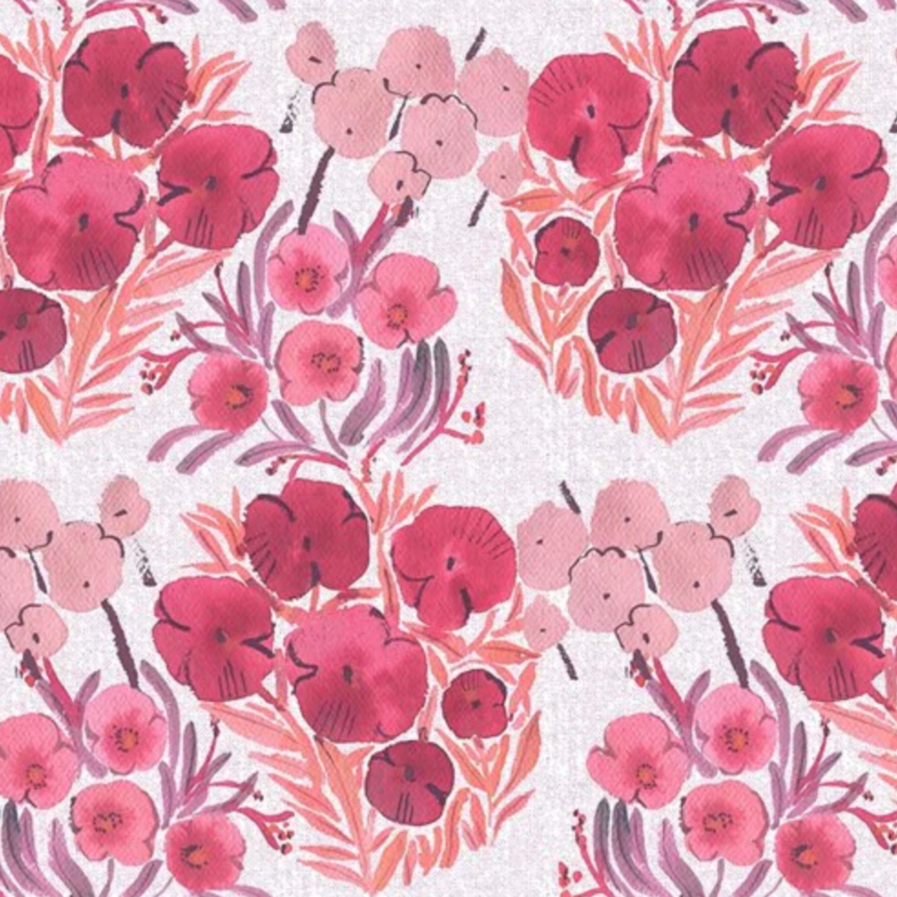 Floral in Berry - Penrose Collection - Figo Fabrics – Dalisay Design ...