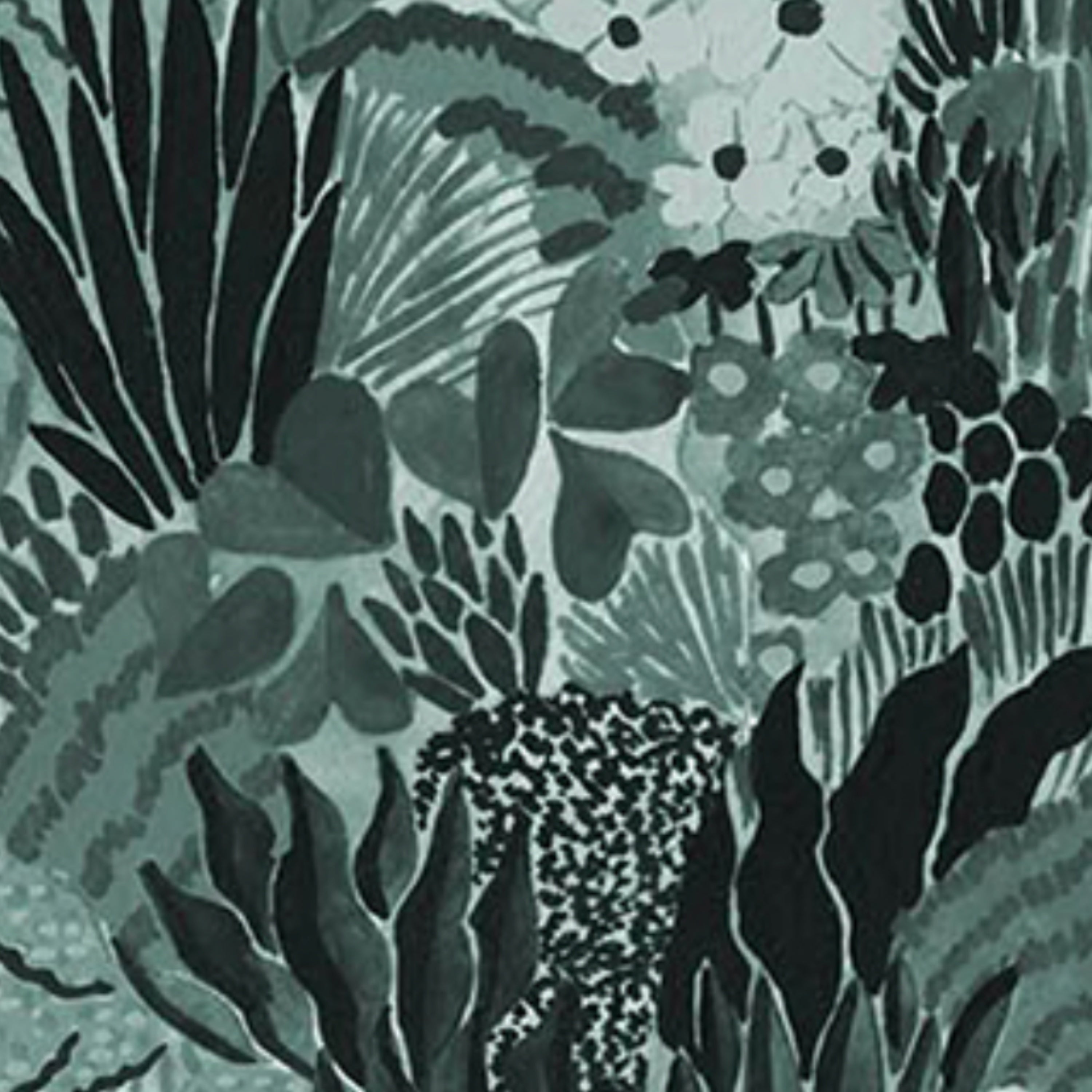 Garden Fabric - Teal - Green World Collection - Figo Fabrics – Dalisay ...
