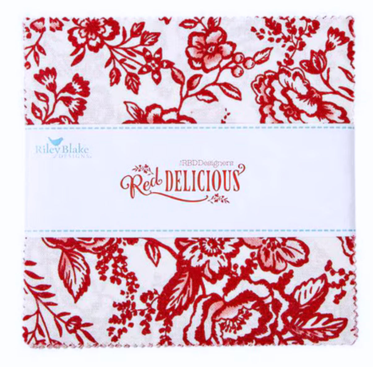 Red Delicious Stacker 5x5 in. - Riley Blake Designs – Dalisay Design ...